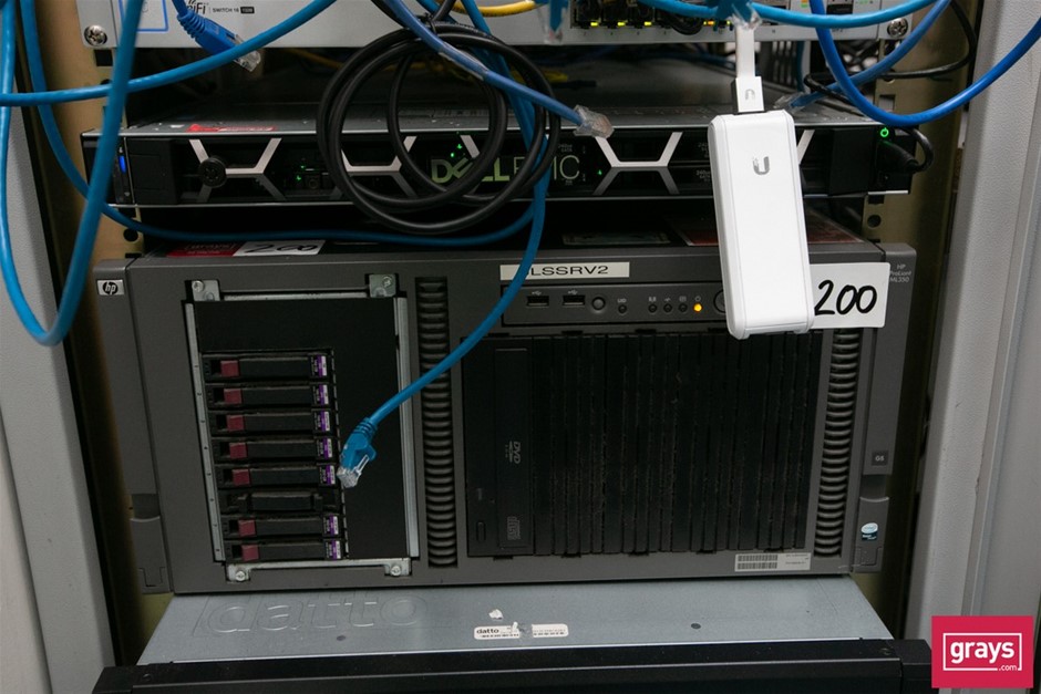 HP Proliant ML350 Rack Mount Server Unit Auction (0200-5050081) | Grays ...
