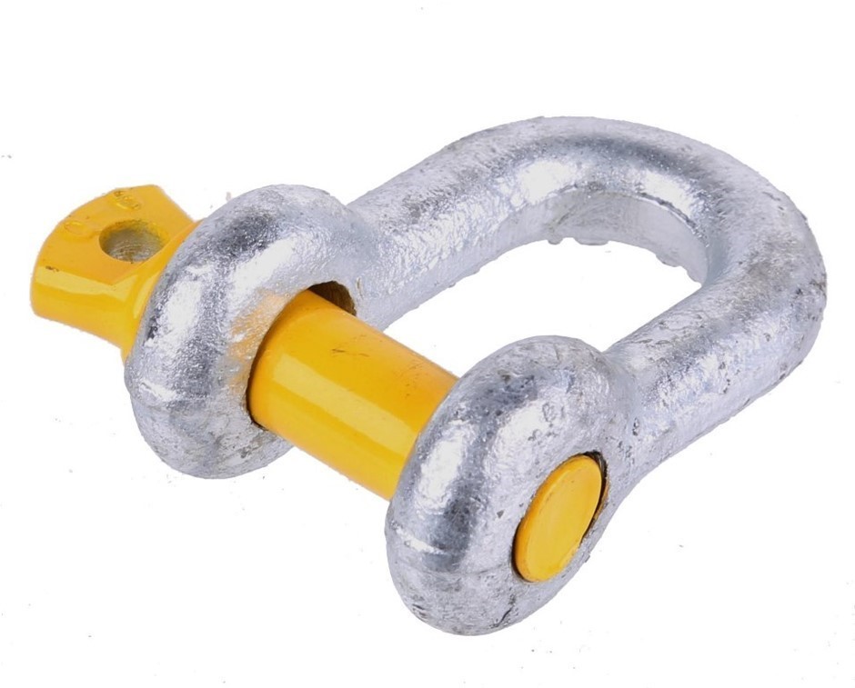 6 x Dee Shackles 13mm, WLL 2T, Grade S. Buyers Note - Discount Freight ...
