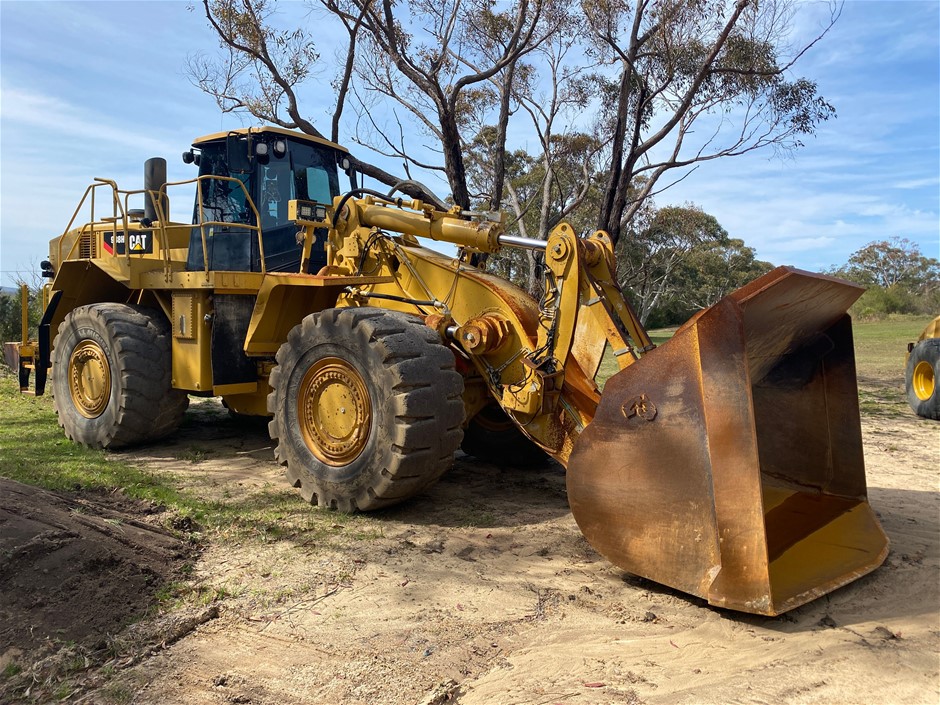 Caterpillar 988H Articulated Wheel Loader Auction (0001-5050159 ...