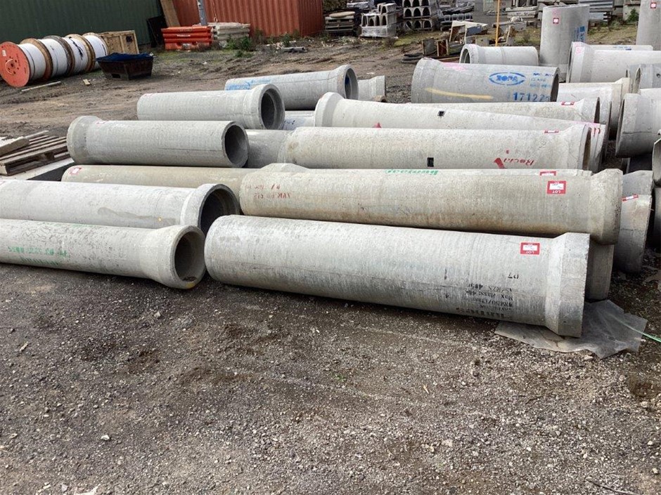 30x Concrete Pipes Auction (0209-3023177) | Grays Australia