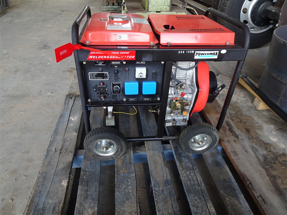 Power Max DEK 180W Welder/Generator Auction (0136-8015718) | Grays ...