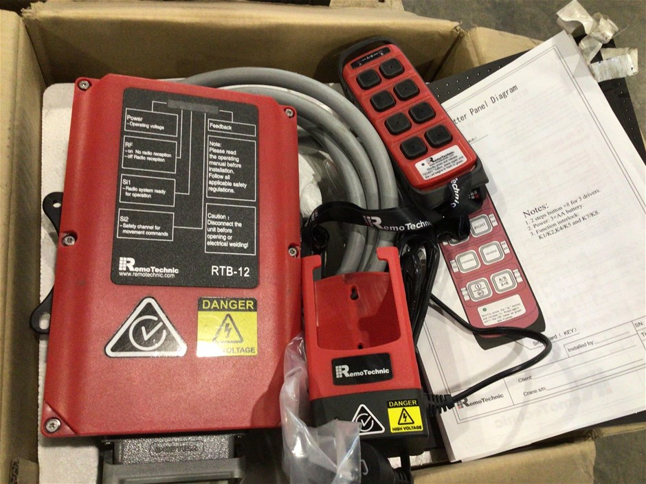 Remote Technic RTB12 Remote Control System Auction (0233-8015802 ...