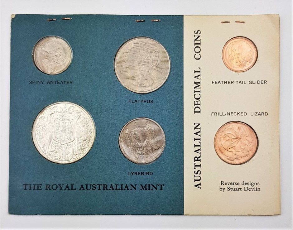 1966 Royal Australian Mint Uncirculated Coins Set Auction (0056-2546586 ...