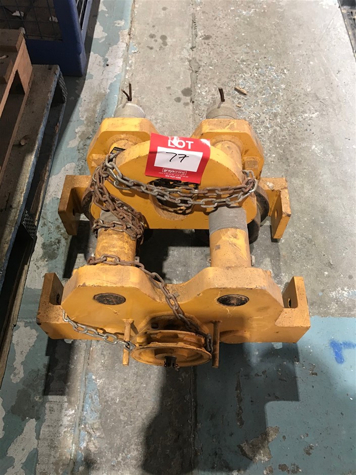 Pacific Hoist 20 Ton Beam Trolley Girder Carriage with Adjustable Width ...