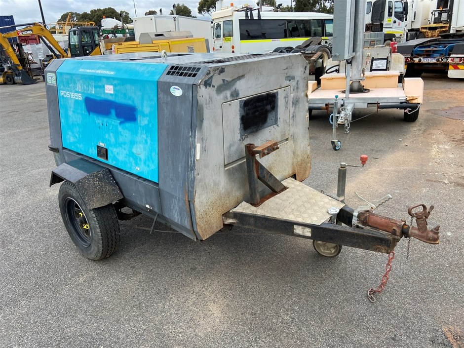 Airman PDS185S Trailer Mounted Compressor Auction (0005-9034847 ...
