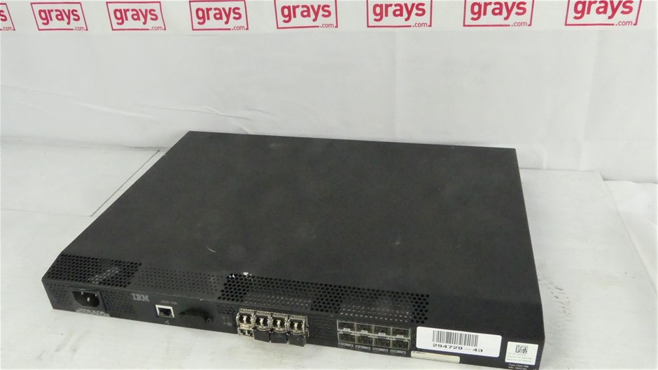 IBM 2005-B16 (22R5511)16-PORT TOTALSTORAGE SWITCH Auction (0090-2550260 ...