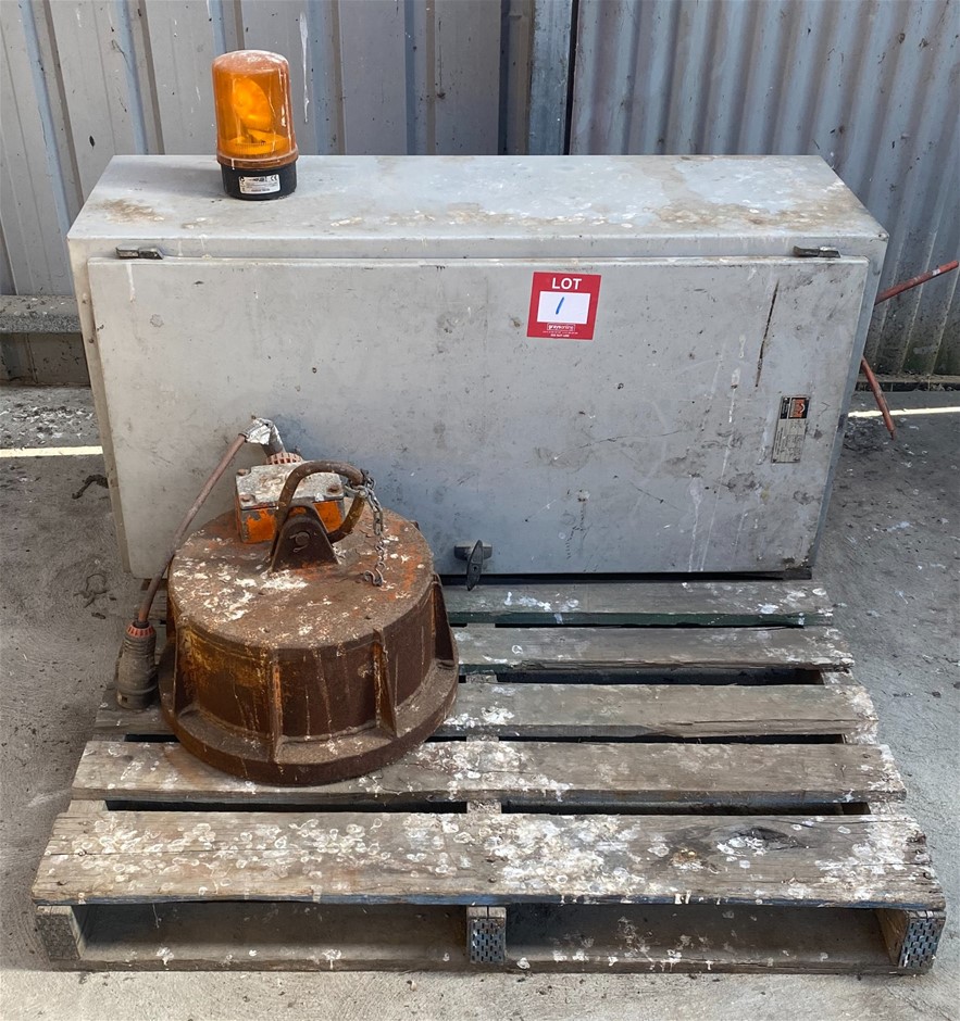 Eriez 18'' Magnet & Control Board - 3 Phase Auction (0001-3023297 ...