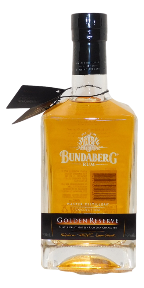 Bundaberg Masters Distillers Collection Golden Reserve Rum (1x 700mL ...