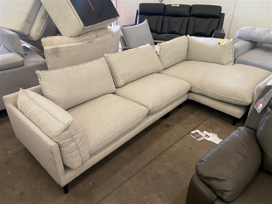 Carson Fabric Lounge Suite Auction (0047-2186587) | Grays Australia