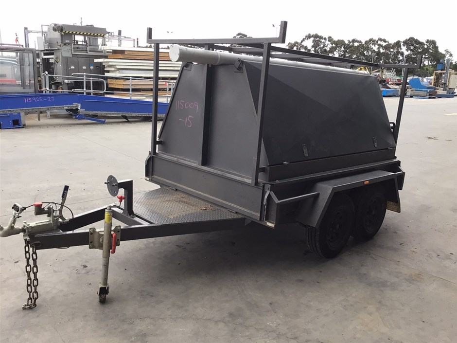 2021 Victorian Trailers Pty Ltd. Tandem Axle Tradesman Trailer Auction ...