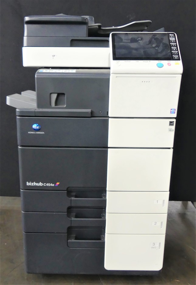 Konica Minolta bizhub C454e Multifunction Printer Auction (0023-2186775 ...