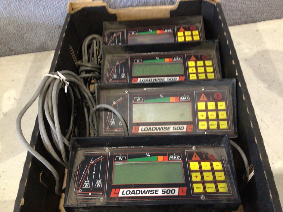 Qty of 4 Loadwise 500 Crane Load Indicators Auction (0083-8016083 ...