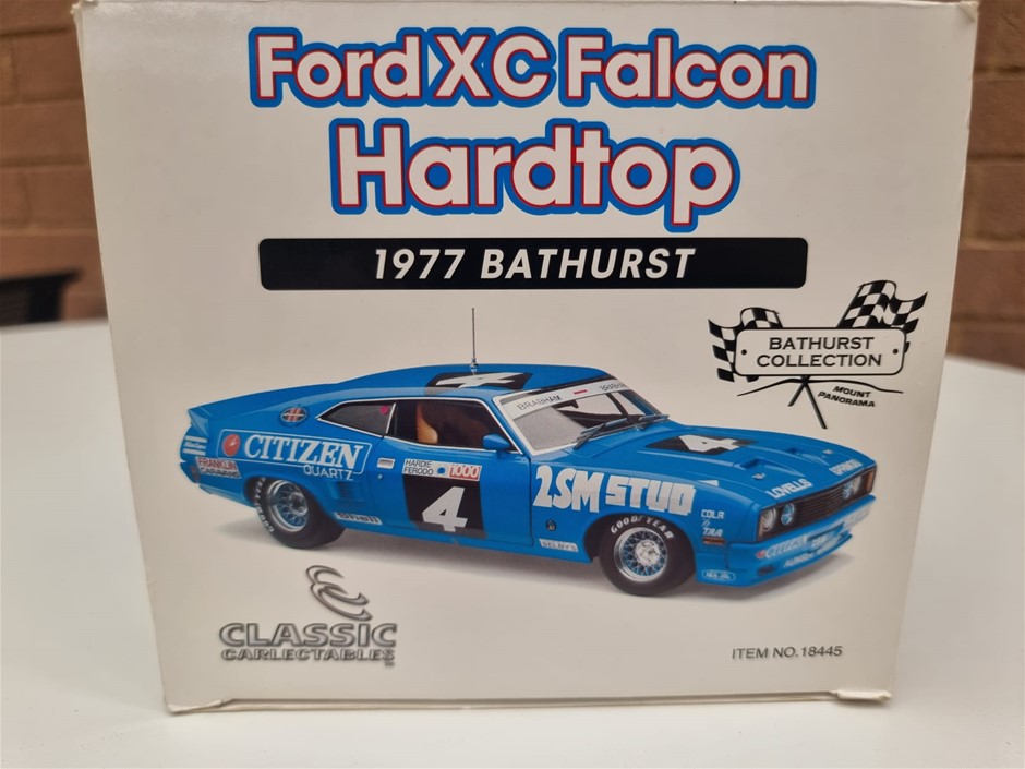Ford XC Falcon Hardtop 1977 Bathurst #4, Brabham, Rare 1/18 scale Model ...