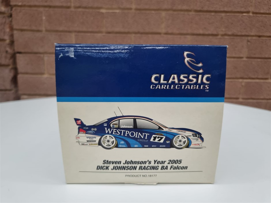 S.Johnsons '05 Dick Johnson Racing BA Falcon, #17 1/18 Scale Model Car ...