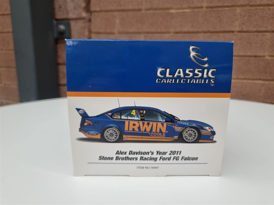 A.Davison '11 Stone Brothers Racing, Ford FG Falcon #4 1/18 Scale Model Car Auction (0040 ...
