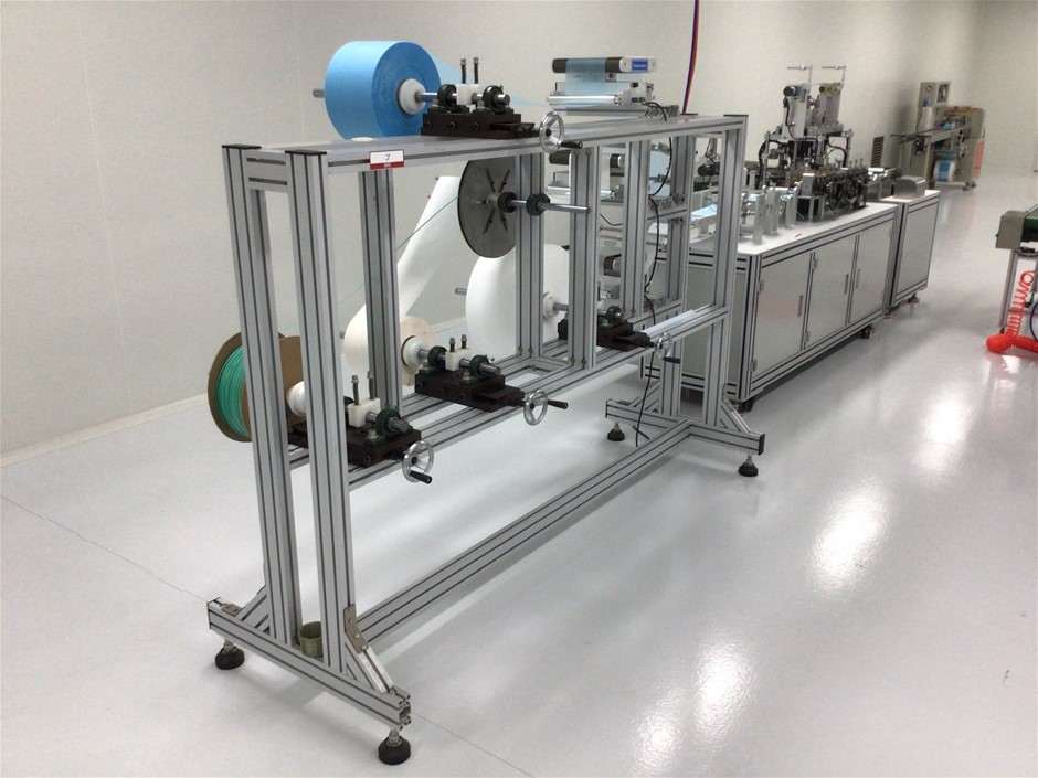 Custom Built Face Mask Production Line Auction (0003-3023415) | Grays ...