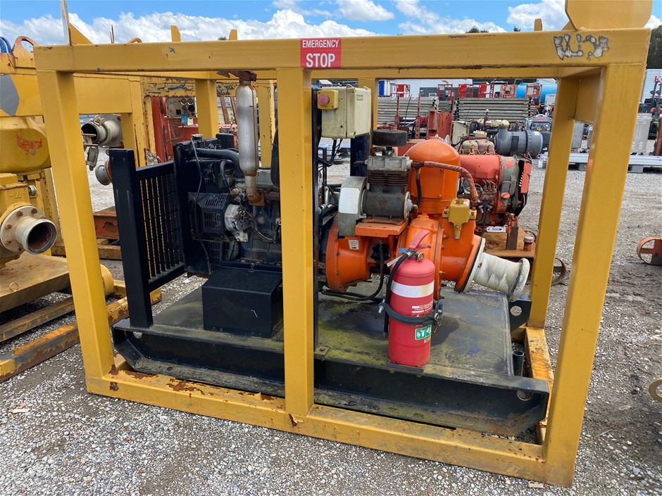 Primax 6`` Dewatering Pump & Pipe Stand Auction (0001-5050440) | Grays ...
