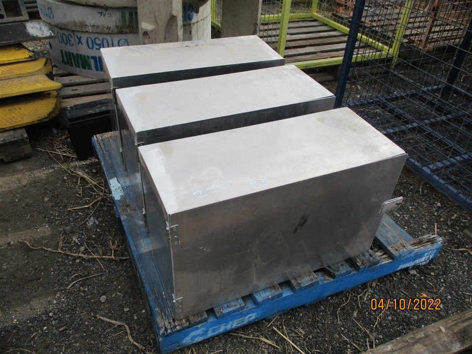 Aluminium Fabricated Cover Boxes Auction (0220-7041373) | Grays Australia