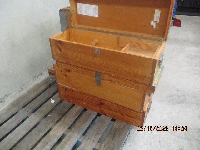 3x Timber Storage Boxes Auction (0033-3023397) | Grays Australia