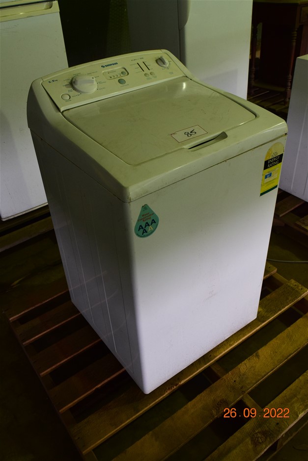 "Simpson" 5.5kg Top Load Washing Machine Auction (0085-9035290) | Grays ...