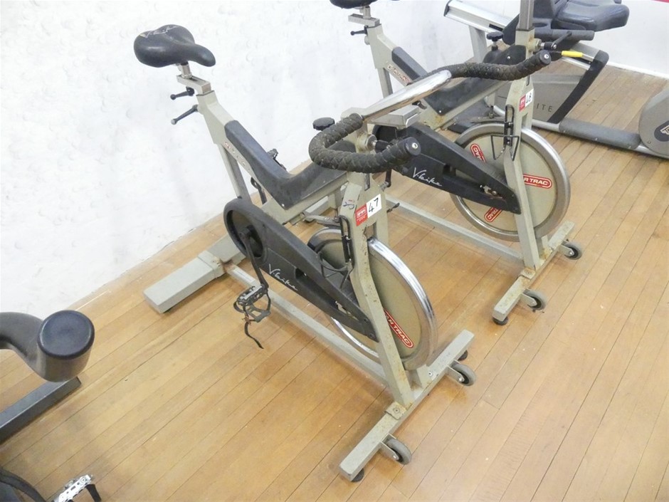 Star Trac V-bike Spin Bike Auction (0047-5050490) | Grays Australia