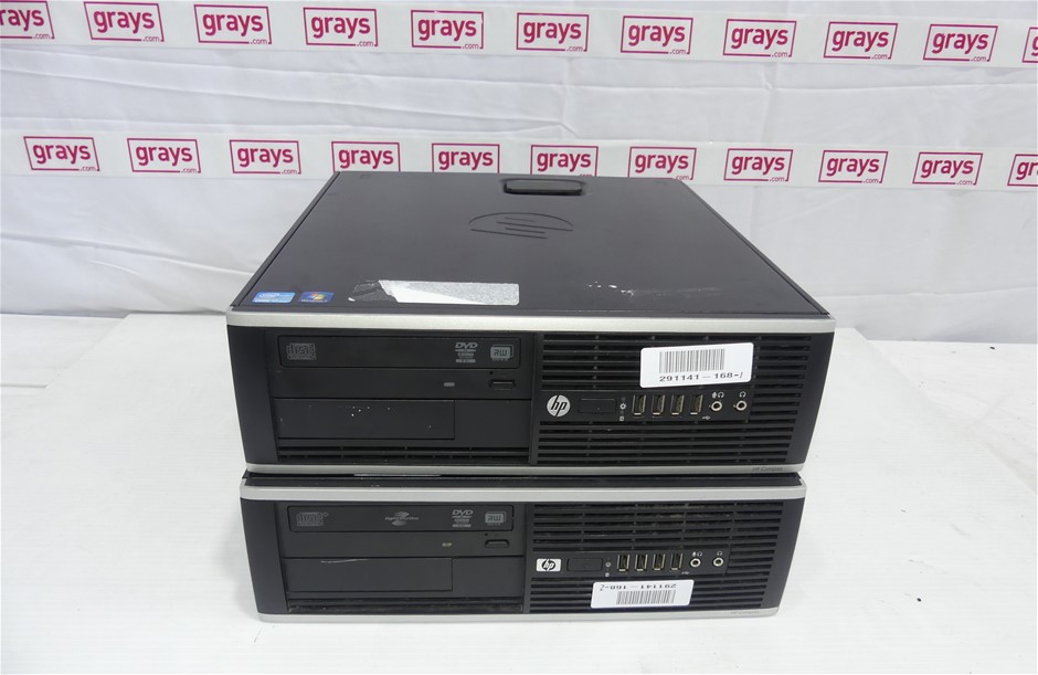 Box Of HP Assorted Model Desktop PC Approx Includes Auction (0001 ...