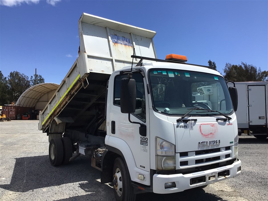 2012 Isuzu FRR 500 Sitec 205 Short series III 4 x 2 Tipper Truck Auction (0002-5050485) | Grays ...