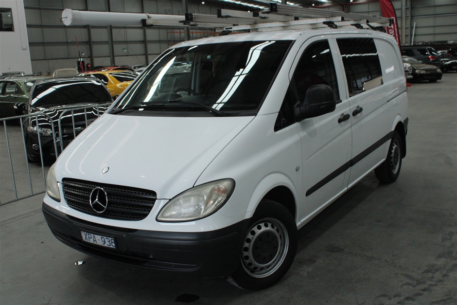 2009 Mercedes Benz Vito 111 CDI COMPACT Turbo Diesel Automatic Van ...