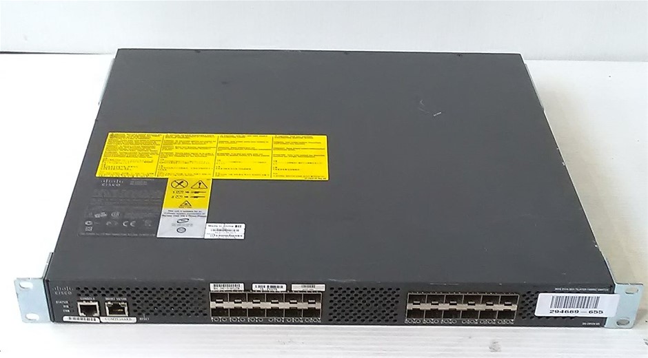 CISCO DS-C9124-K9 V04 Switch Auction (0005-2547911) | Grays Australia