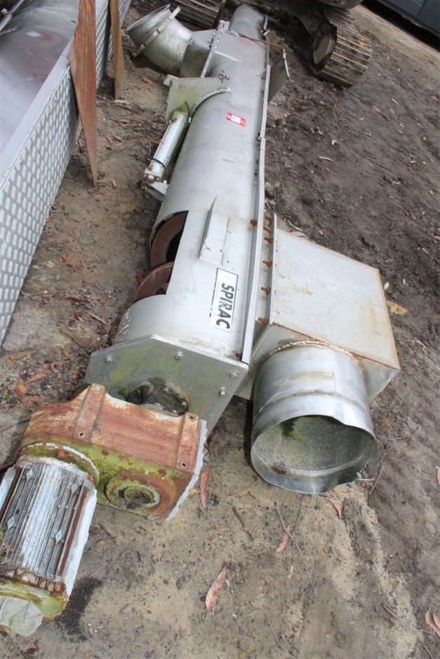 Stainless Steel Auger & Chute Auction (0017-5050272) | Grays Australia