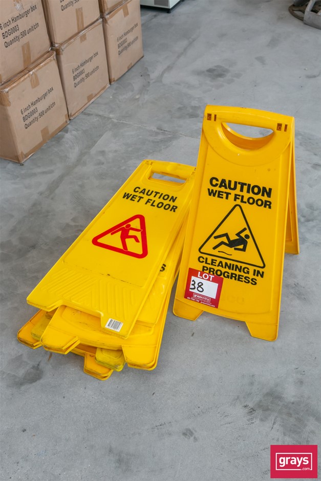 A Frame Safety Signs Auction (0038-5050576) | Grays Australia