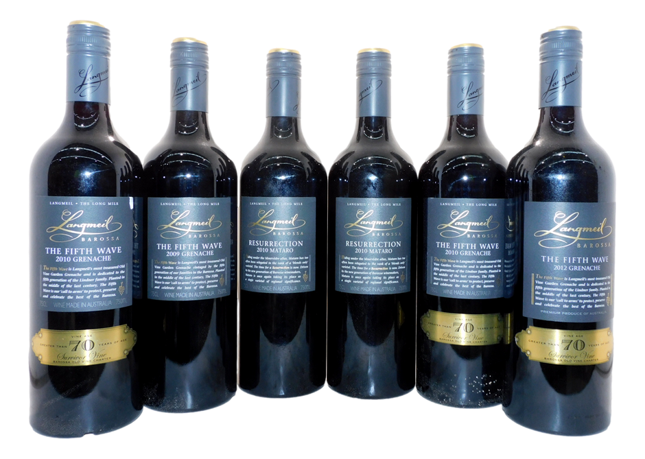 Langmeil Mixed Pack Mixed Vintages (6 x 750mL), Barossa. Auction (0024 ...