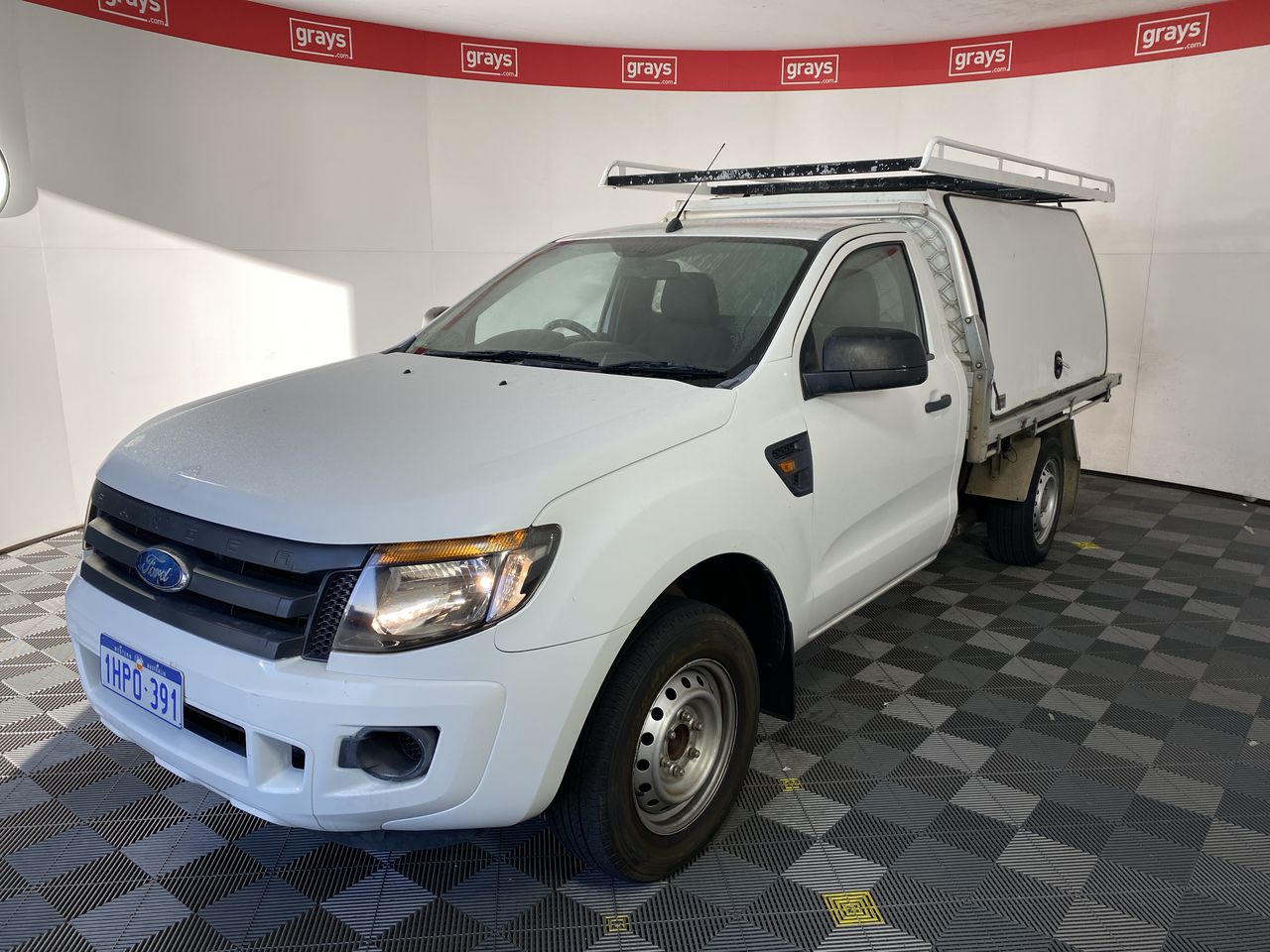 2012 Ford Ranger XL 4X2 PX Manual Cab Chassis (WOVR-INSPECTED) Auction ...