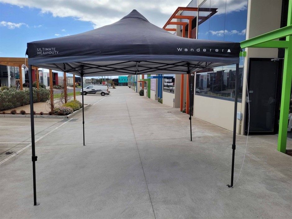 Wanderer ultimate heavy duty 3m square market canopy Auction (0158 ...