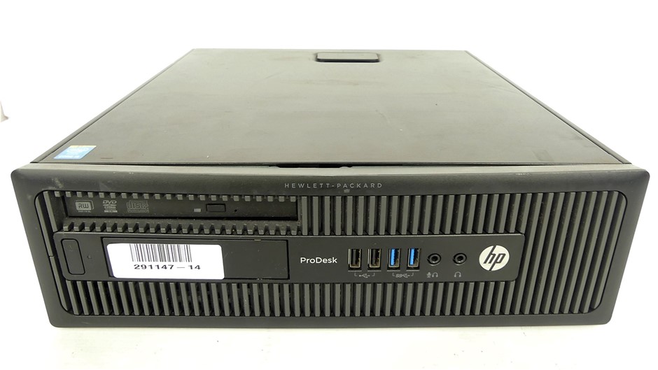 HP ProDesk 600 G1 SFF Mid Tower Desktop PC Auction (0001-2547719 ...