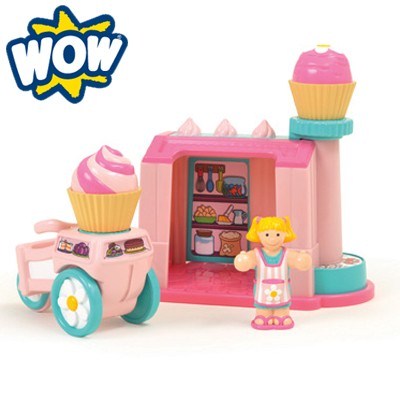 Buy WOW Toys Cupcake Chloe - Bakery Playset and Push-Along Toy Trike ...