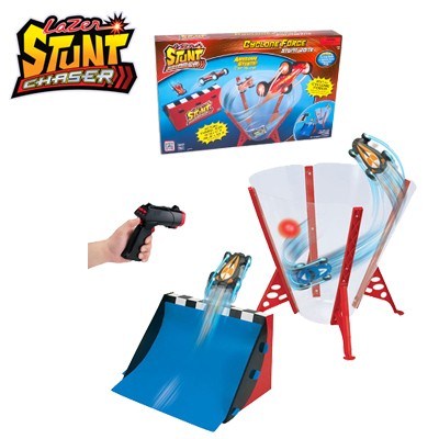 Buy Thinkway Toys - Cyclone Force Stunt Zone - Car Ramp and Cyclone ...