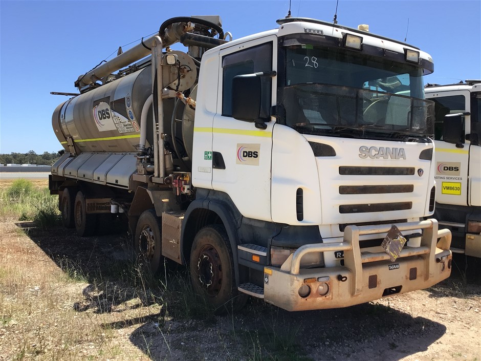 2009 Scania R 8x4 Anfo Mixing Truck Auction (0003-9037059) | Grays ...