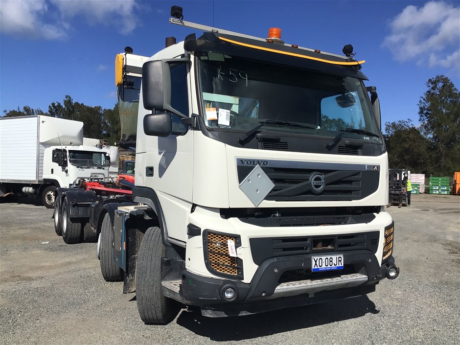 2013 Volvo FM-X 8 x 4 Hooklift Truck Auction (0001-5050733) | Grays ...