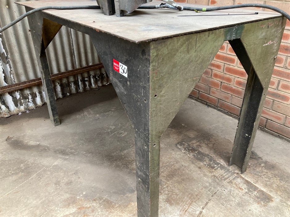 Fabricated Steel Boilermakers Workbench Auction (0030-5050725) | Grays ...