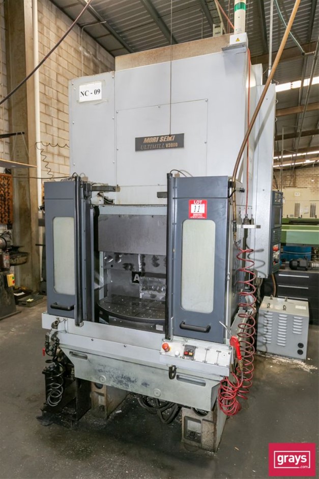 2005 MORI SEIKI ULTIMILL V3000 CNC Vertical Machining Centre Auction ...