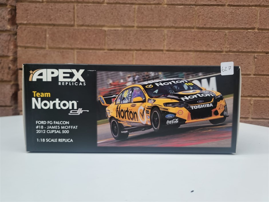 Ford FG Falcon #18 James Moffat 2012 Clipsal 500 1/18 scale Model Car ...
