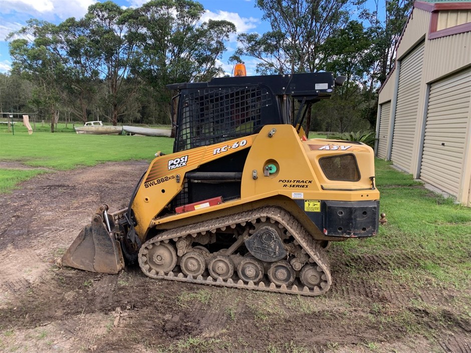 ASV . INC RC 60 Posi-Track Skid Steer Loader Auction (0014-5050692) | Grays Australia