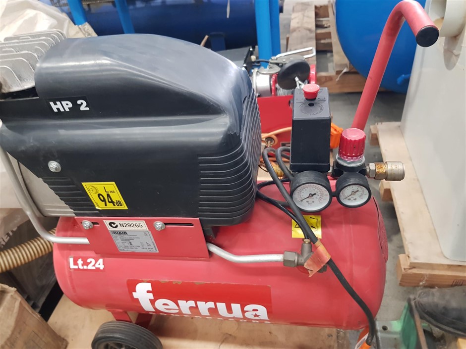 Italian 240V Air Compressor Auction (0122-5050692) | Grays Australia