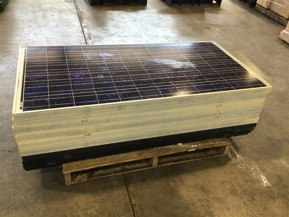 Qty of 10 Solar Panels Auction (0134-8016261) | Grays Australia