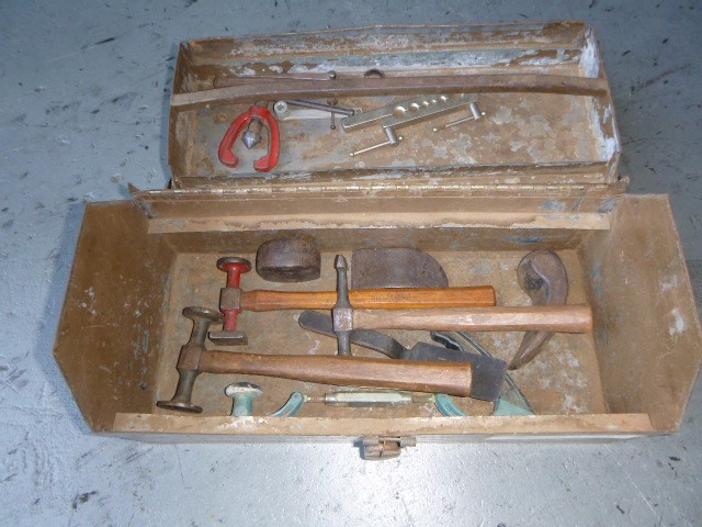 Steel Box of Panel Beating Tools Auction (0006-8016340) | Grays Australia