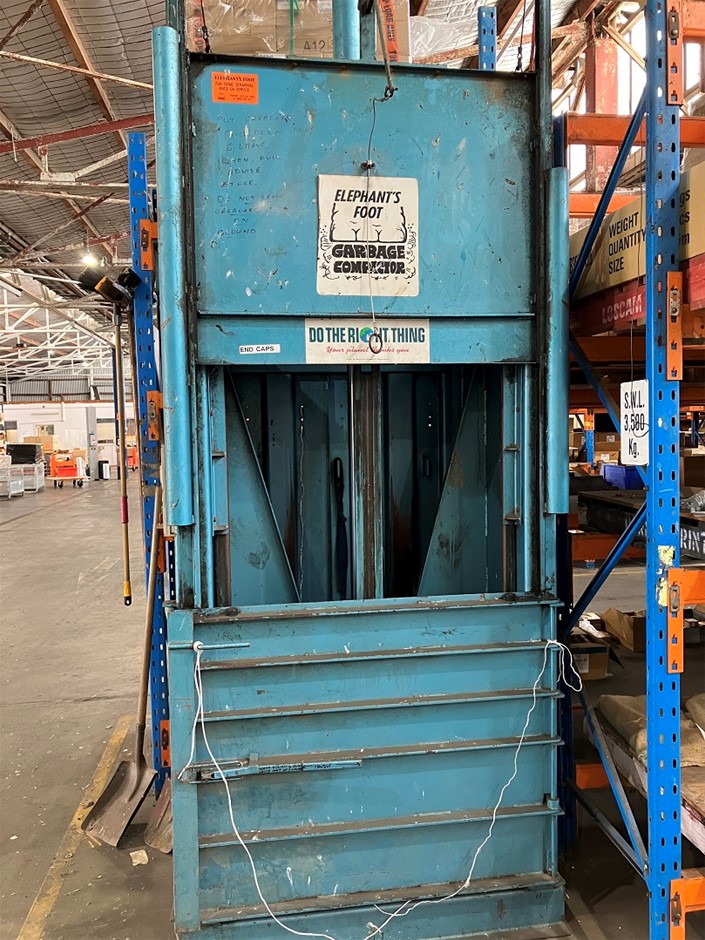 Cardboard Compactor Auction (0107-5050801) | Grays Australia