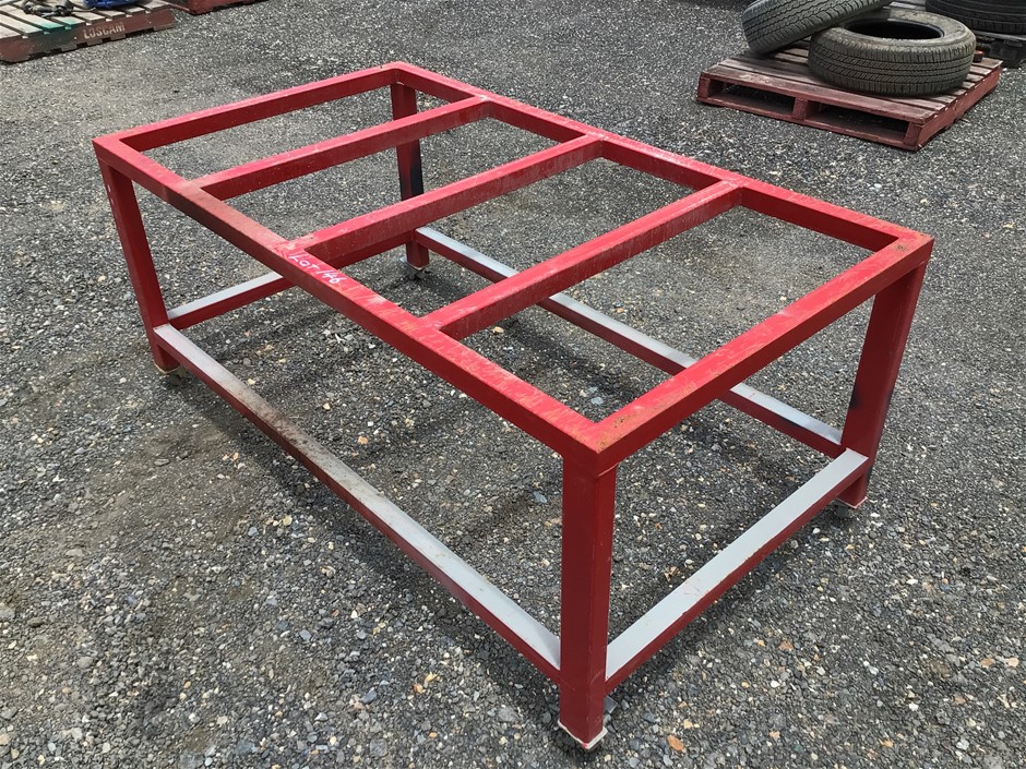 1x Mobile Work Bench Steel Frame Auction (0146-7042119) | Grays Australia