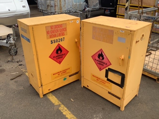 2x Worksite Cabinet Auction (0042-9038092) | Grays Australia
