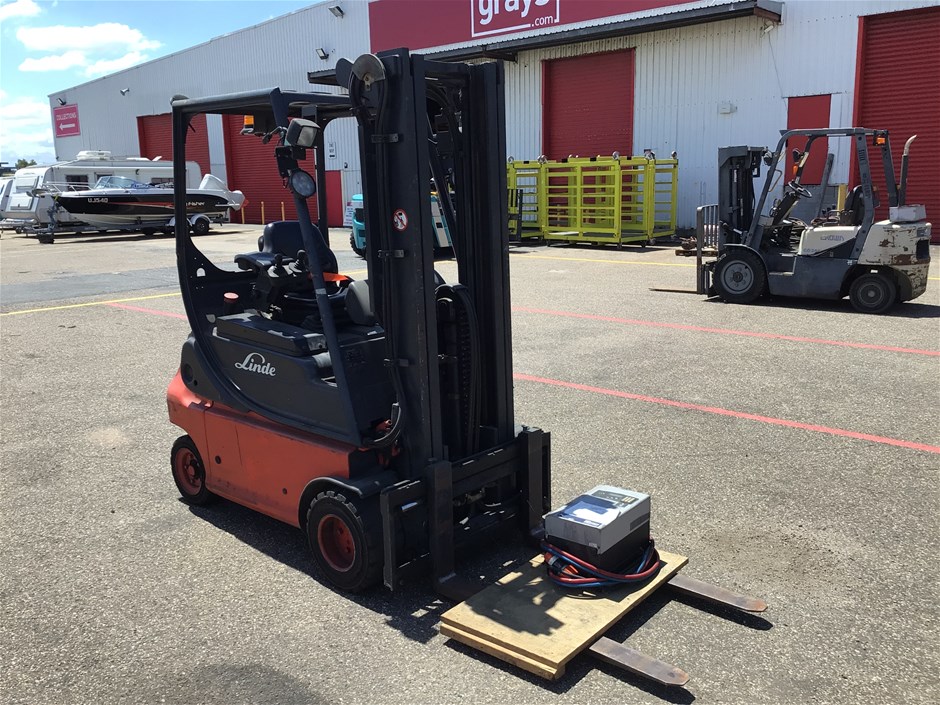 Linde E18P Counterbalance Forklift Auction (0002-7042115) | Grays Australia